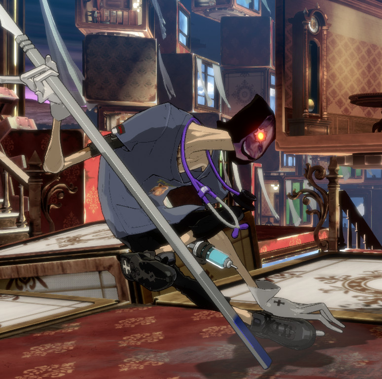 Jerma985 over Faust - Color04 Mod for GUILTY GEAR -STRIVE- | GGST Mods