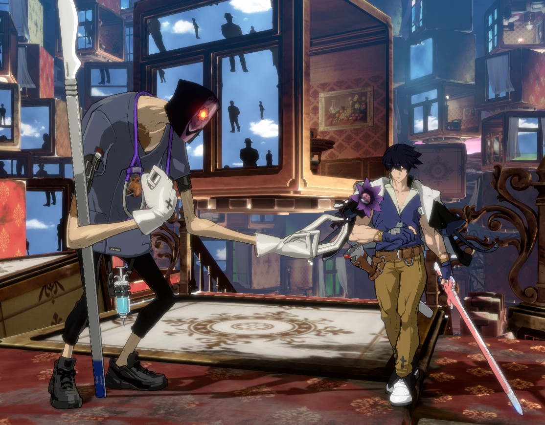 Jerma985 over Faust - Color04 Mod for GUILTY GEAR -STRIVE- | GGST Mods