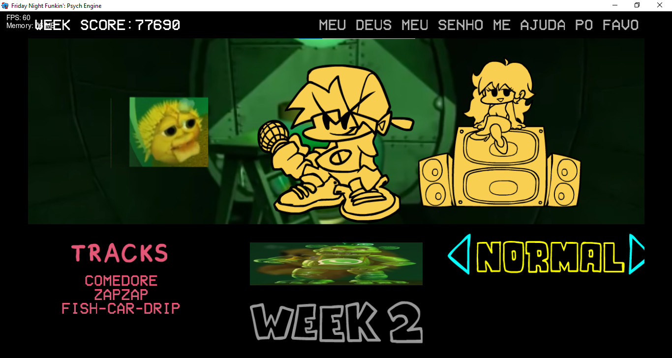 Friday Night Funkin vs Yellow Fish [WEEK DEMO] Mod for Friday Night ...