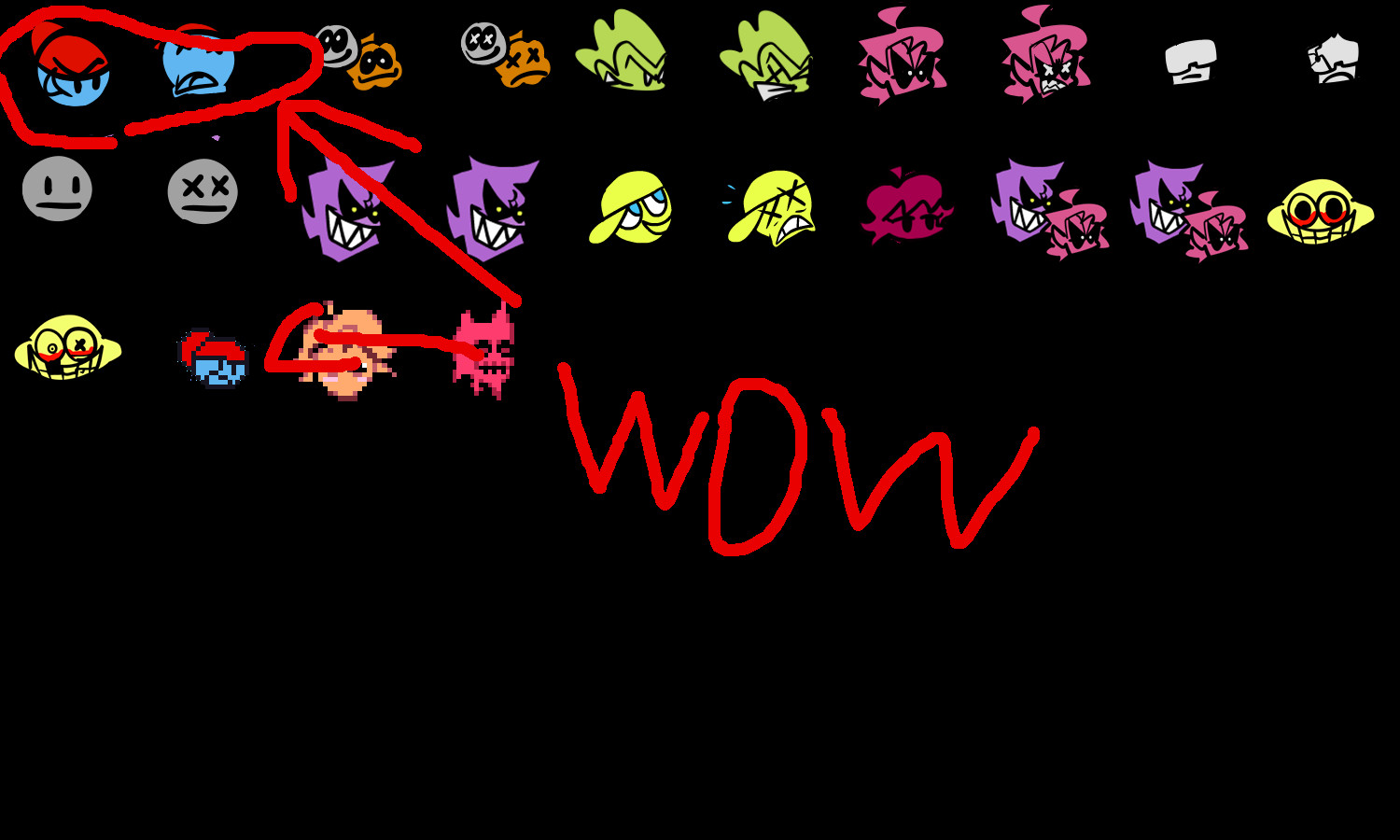 unused bf icon Mod for Friday Night Funkin' | FNF Mods