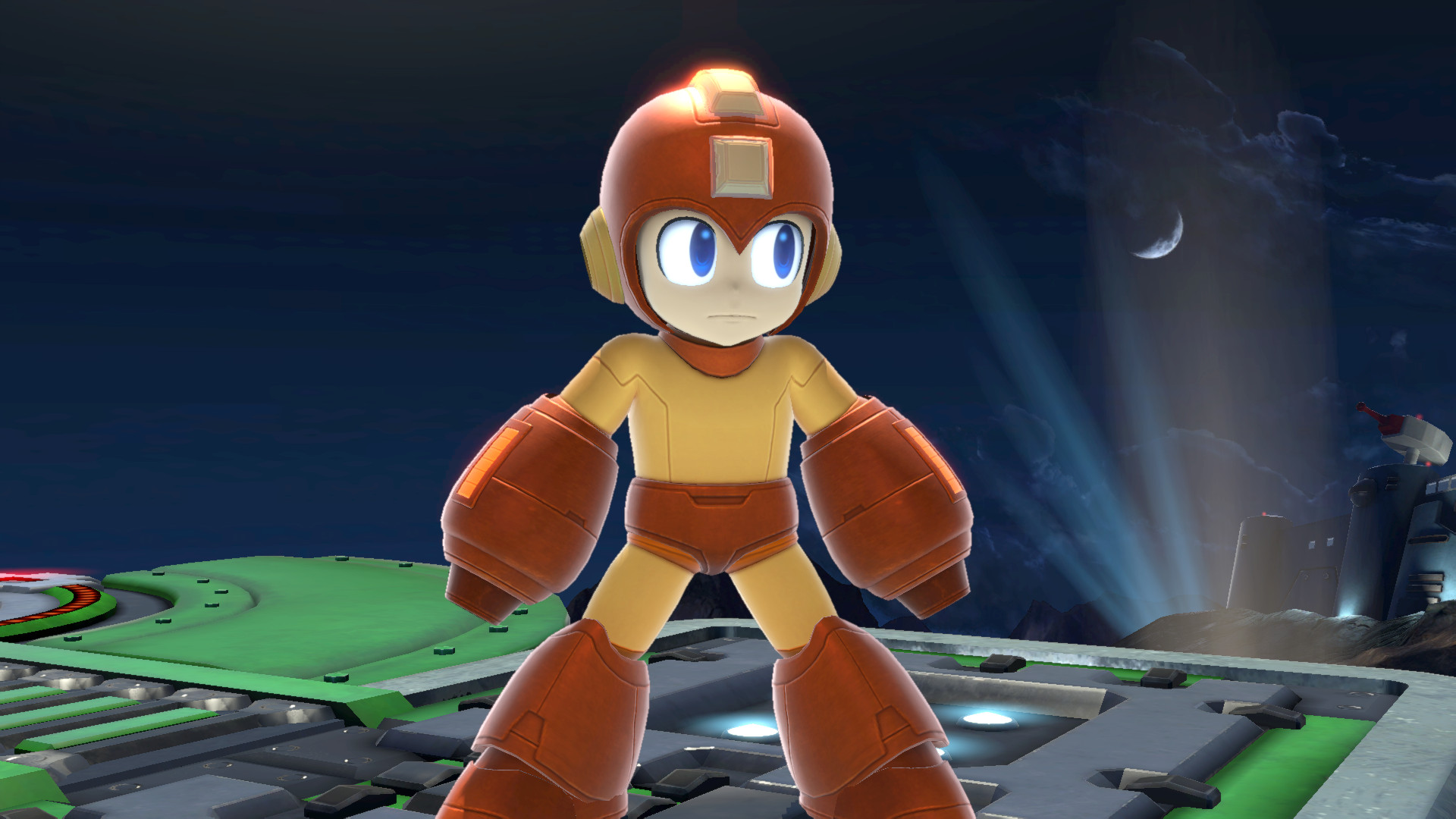 Completely Orange Megaman Mod for Super Smash Bros. Ultimate | SSBU Mods