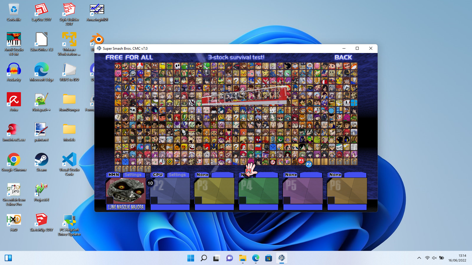 lune crusade cmc+ v0.9.4 Mod for Super Smash Bros. Crusade | SSBC Mods