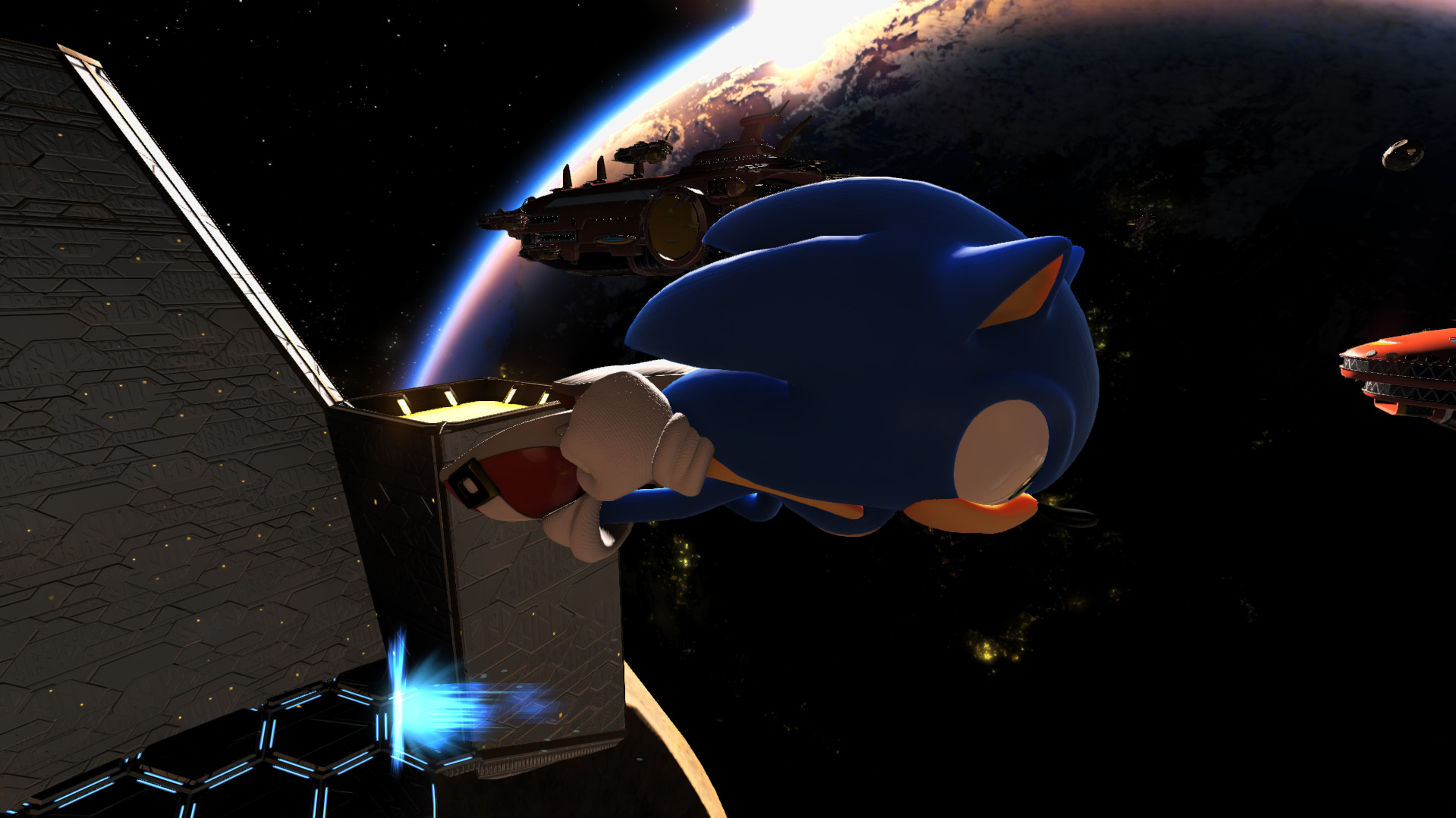 No Boost Aura/Frontiers Boost Mod for Sonic Forces | SFCS Mods