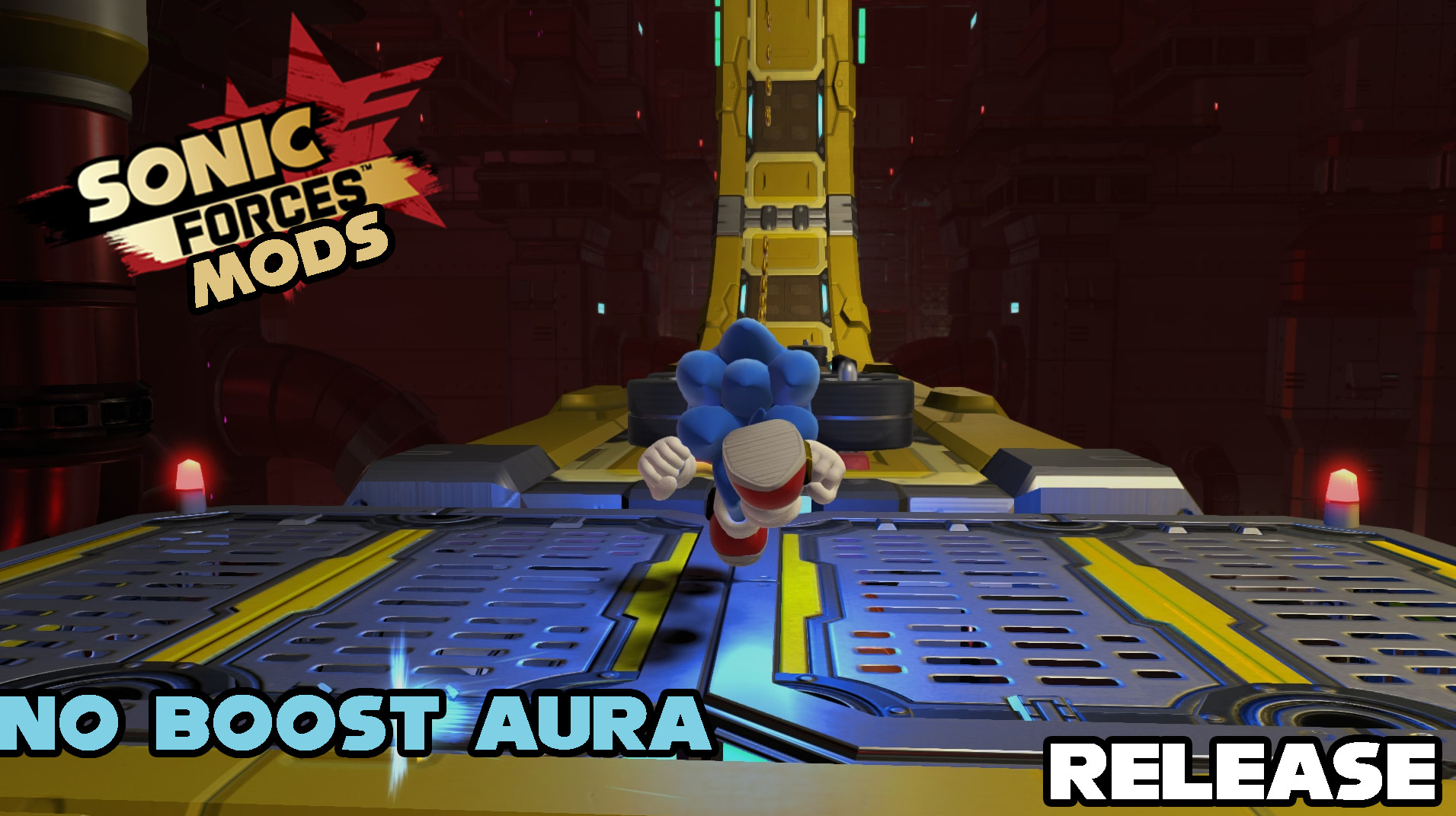 No Boost Aura/Frontiers Boost Mod for Sonic Forces | SFCS Mods