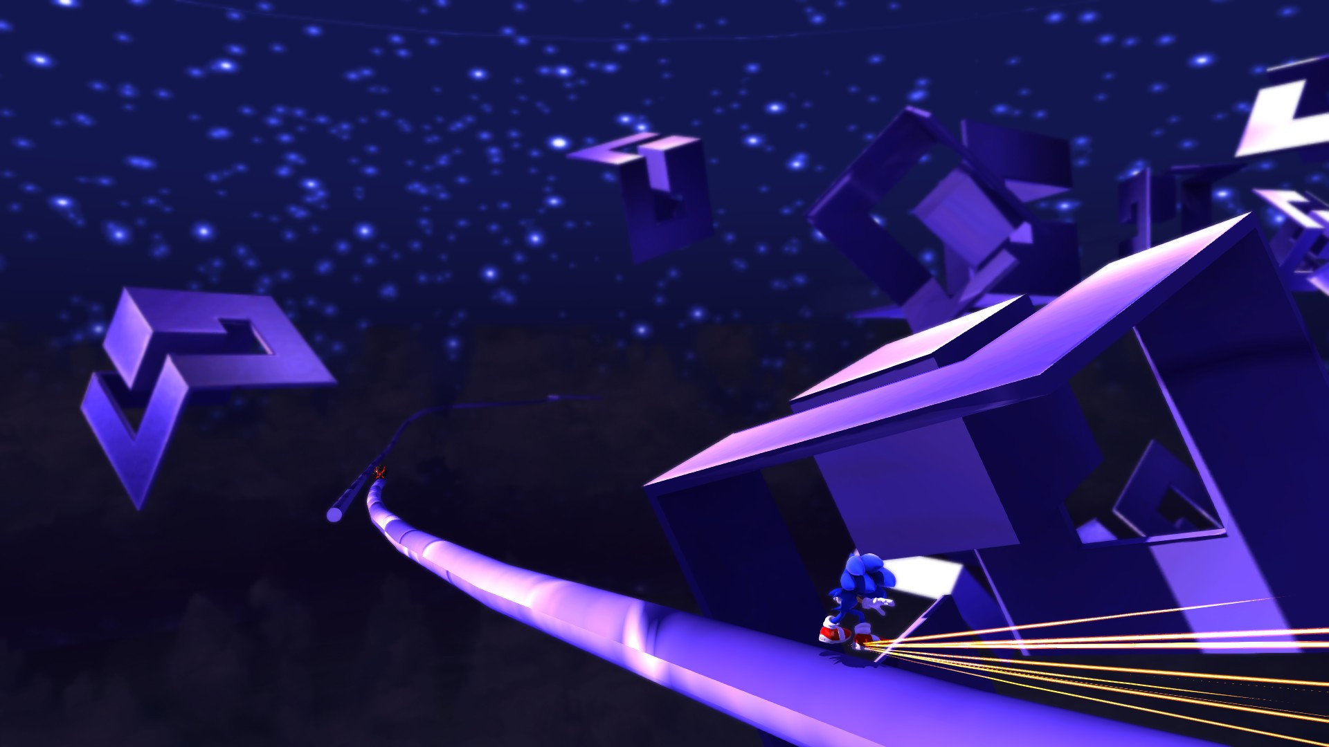 GameCube Galaxy (2020 version) Mod for Sonic Generations (2011) | Gens Mods