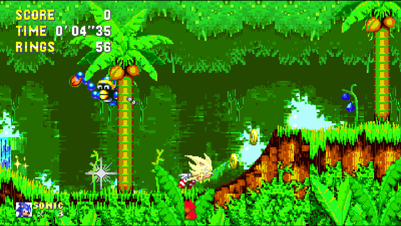 S1\S2 super stars Mod for Sonic 3 A.I.R. | S3AIR Mods