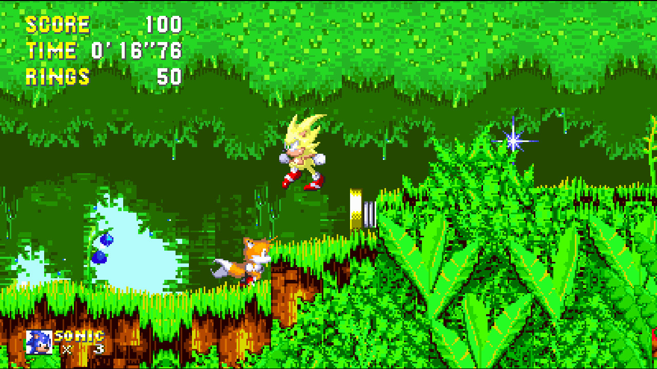 S1\S2 super stars Mod for Sonic 3 A.I.R. | S3AIR Mods