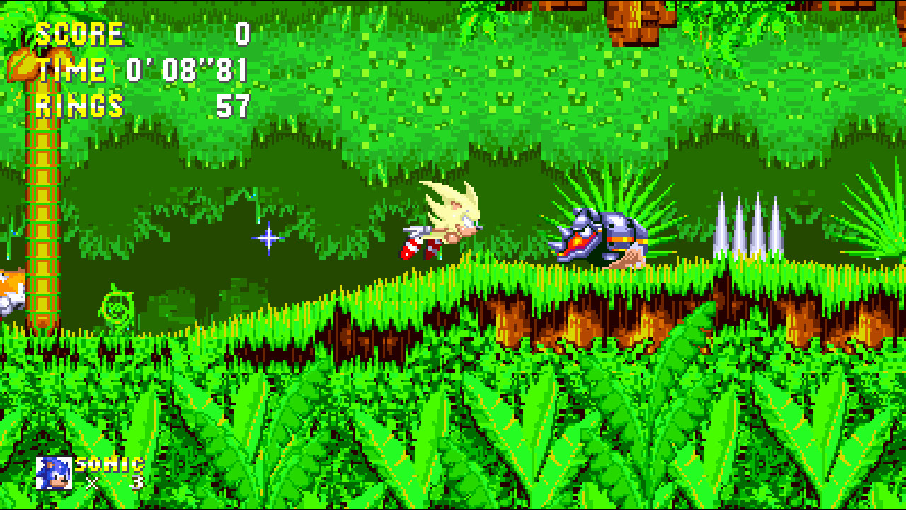 S1\S2 super stars Mod for Sonic 3 A.I.R. | S3AIR Mods