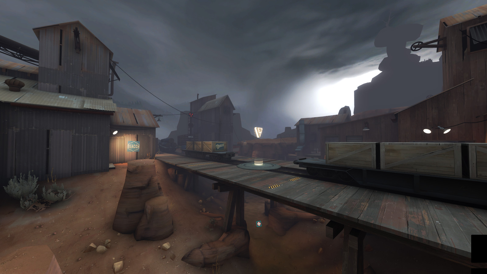 4koth_badlands (4-Team Badlands) Mod for Team Fortress 2 Classic ...