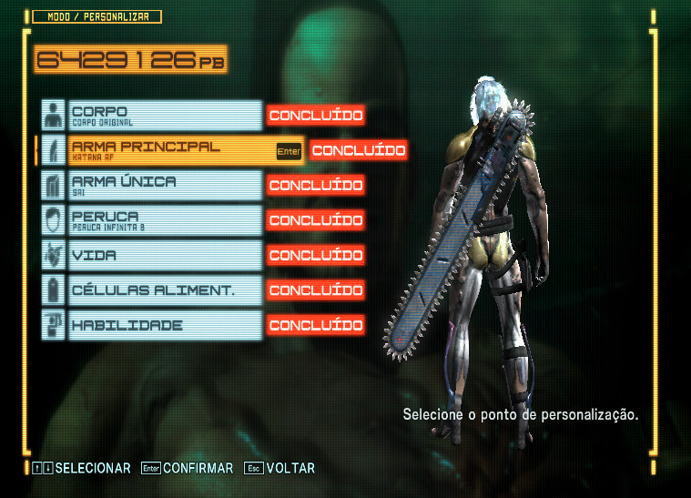 HF Chainsaw/Chainsaw Hand Mod for Metal Gear Rising: Revengeance | MGR ...