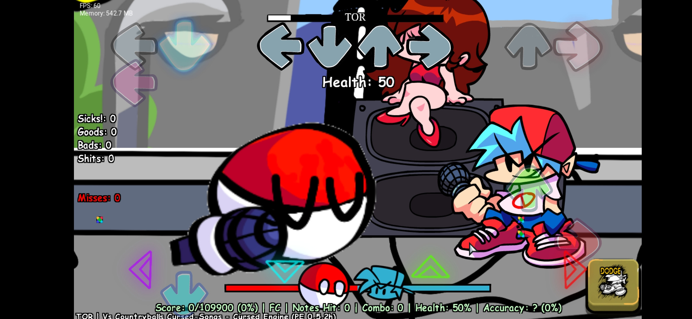 VS Countryballs Cursed-Songs Mod for Friday Night Funkin' | FNF Mods