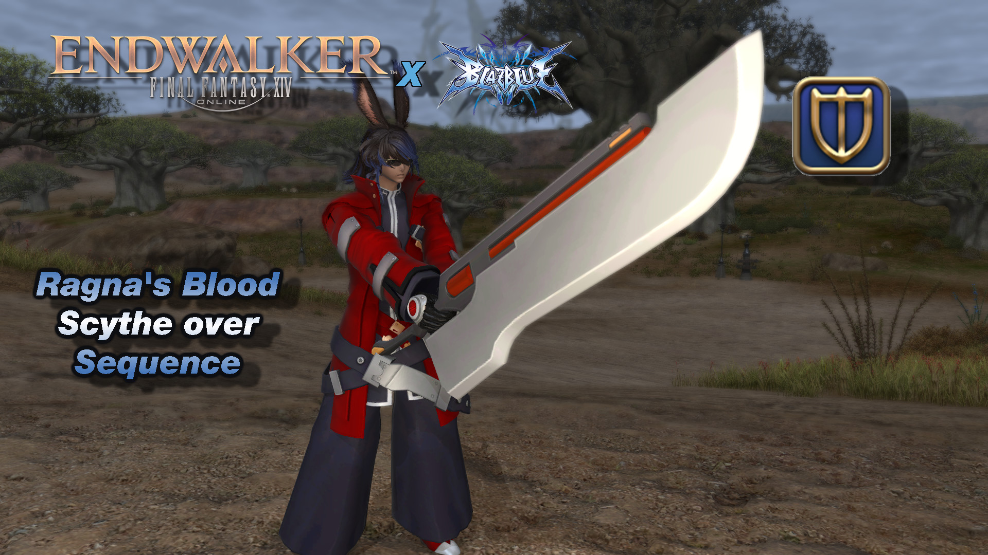 Ragna's Blood Scythe over Sequence (PLD) [Final Fantasy XIV Online] [Mods]