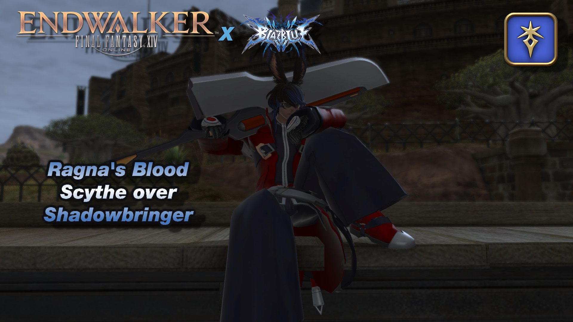 Ragna's Blood Scythe over Shadowbringer (DRK) [Final Fantasy XIV Online ...