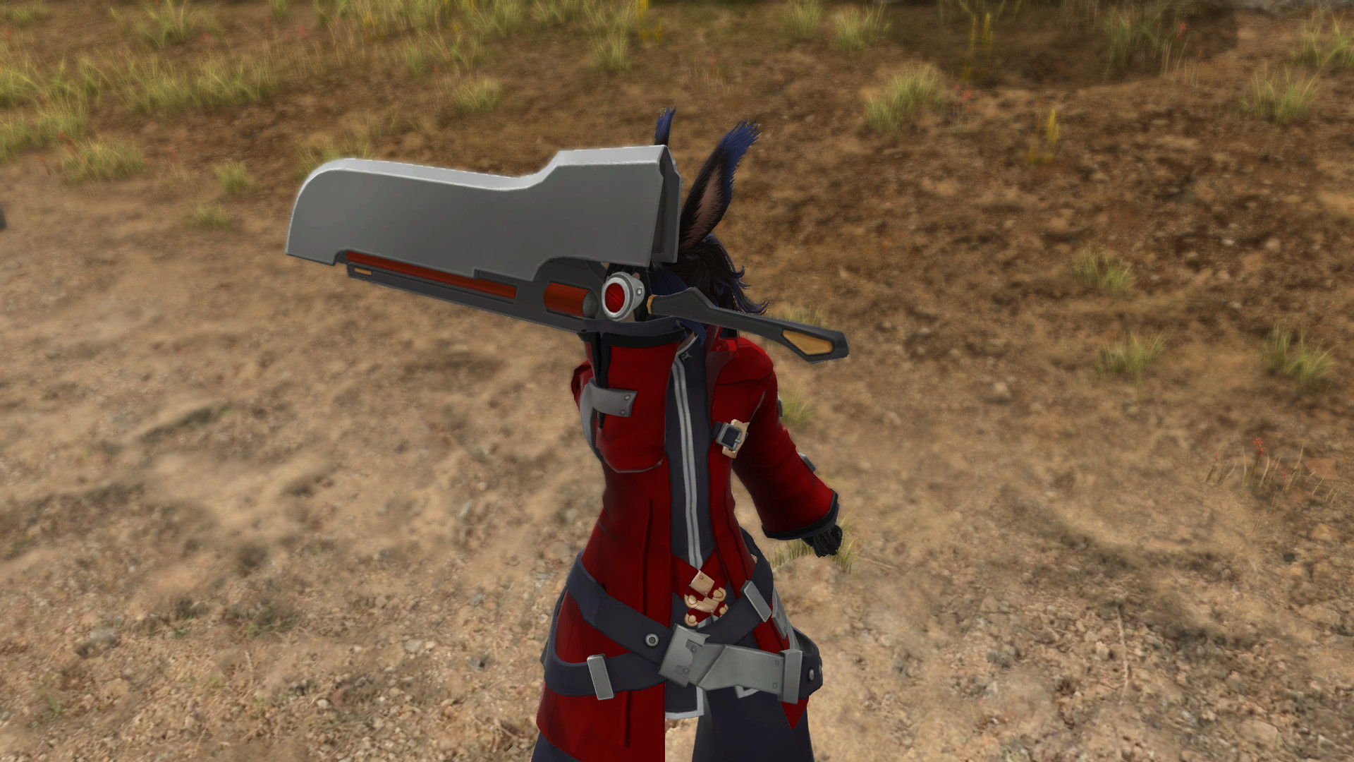 Ragna's Blood Scythe over Dreadwyrm Katana (SAM) [Final Fantasy XIV ...