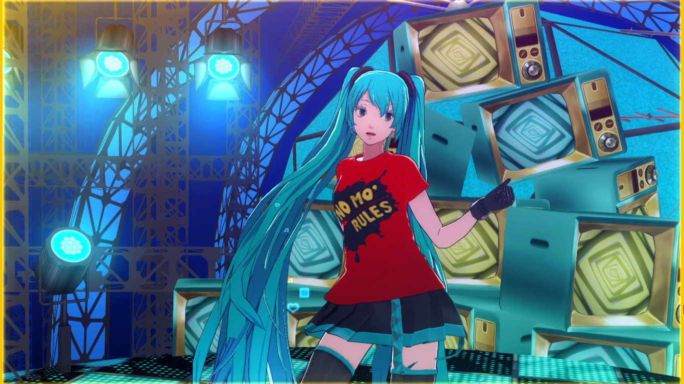 Custom T-Shirt Miku Mod for Persona 4: Dancing All Night | P4D Mods