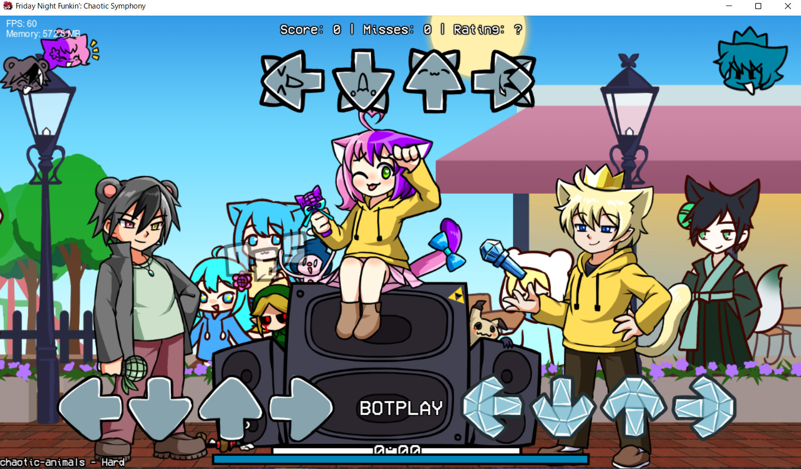 Chaotic symphony Mod for Friday Night Funkin' | FNF Mods