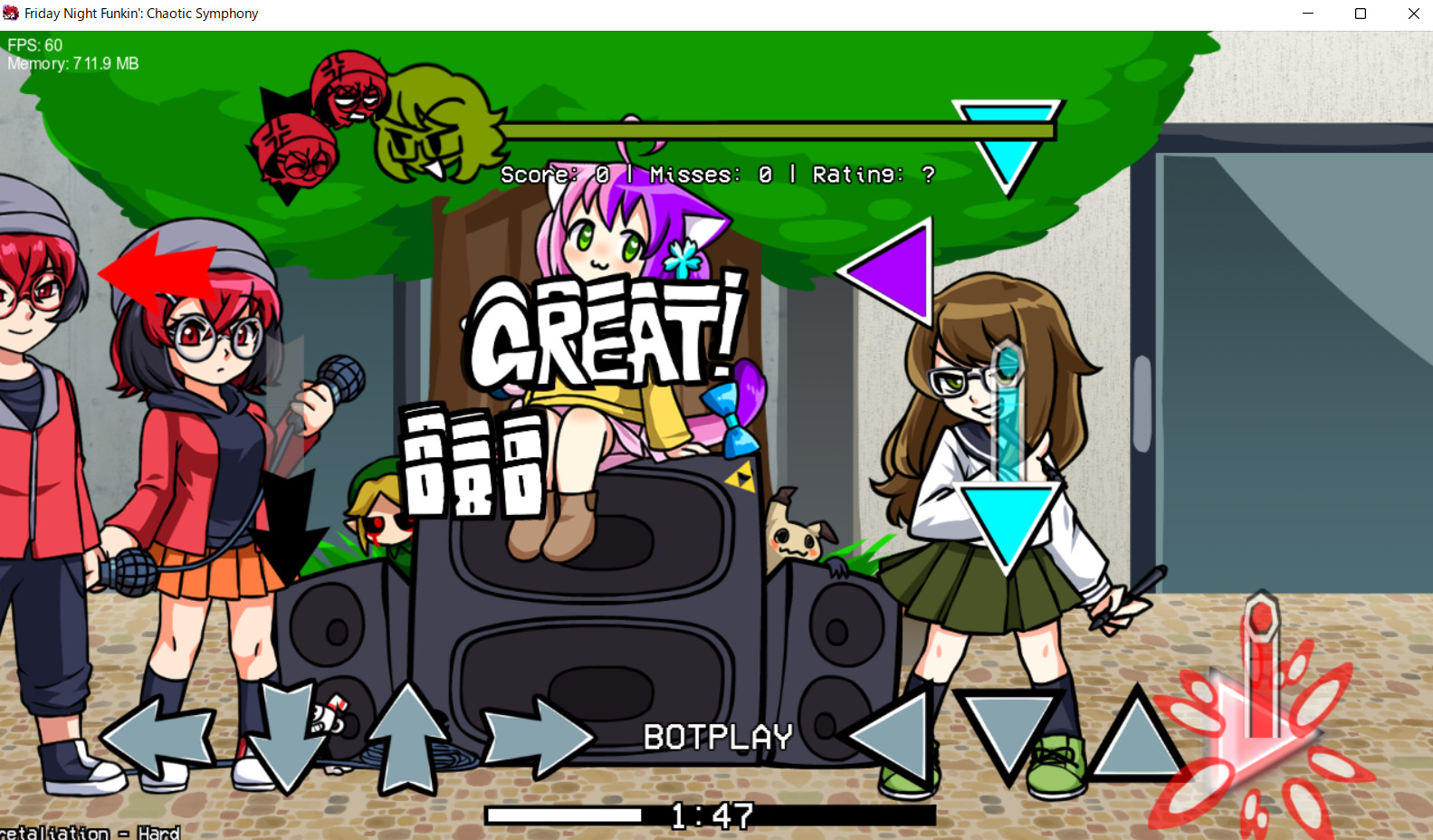 Chaotic symphony Mod for Friday Night Funkin' | FNF Mods