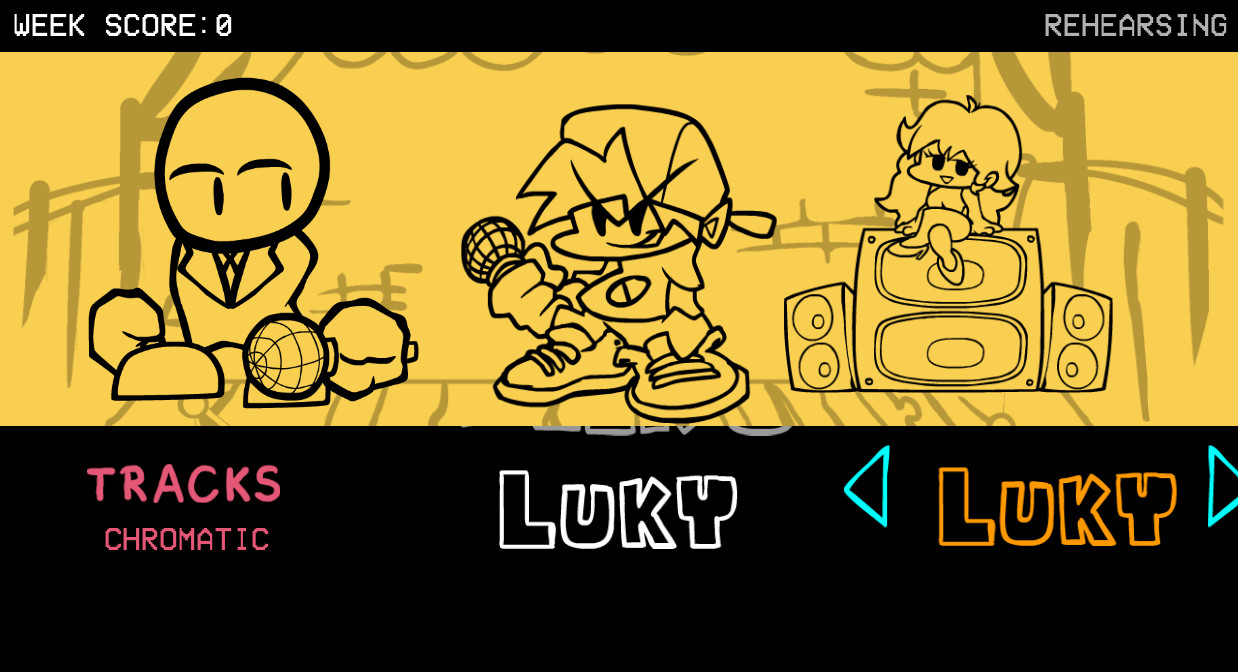 Vs. Style Luky Mod for Friday Night Funkin' | FNF Mods