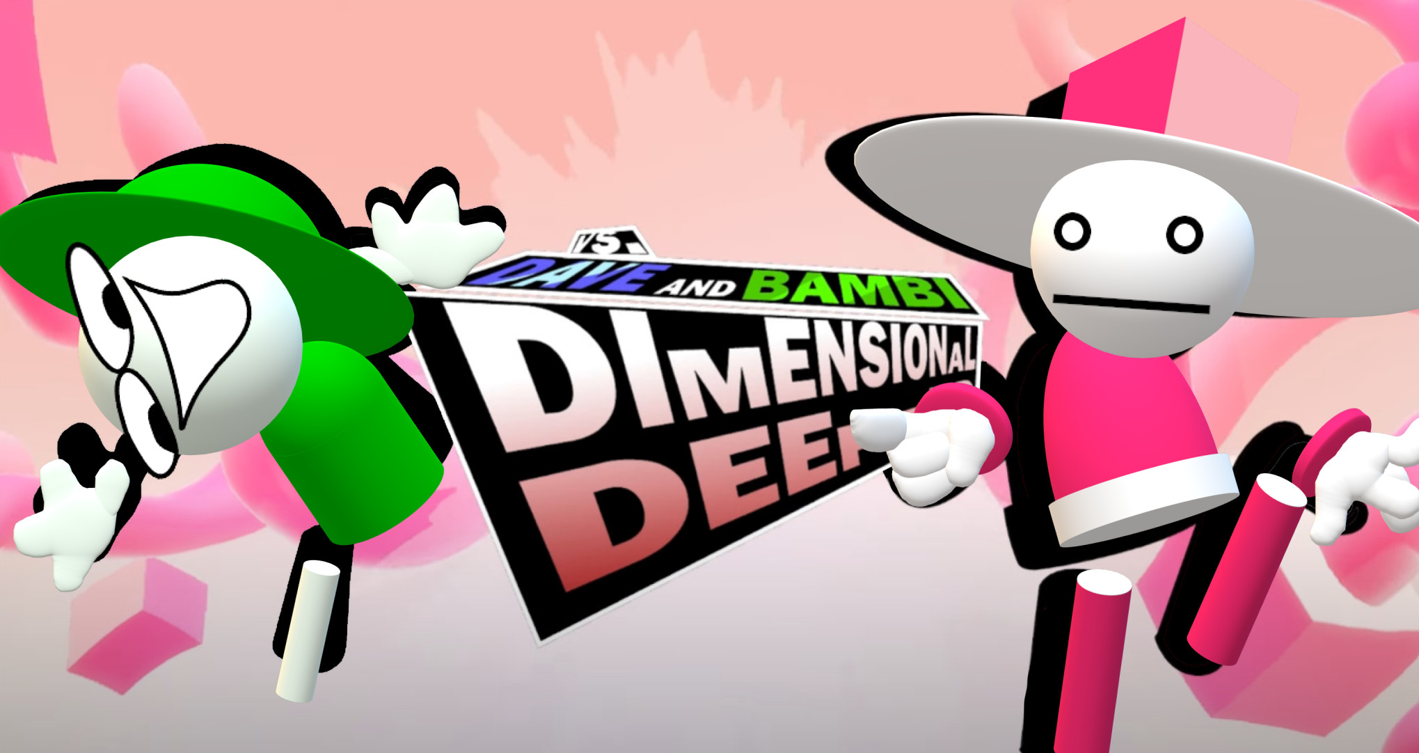 FANMADE Dave and Bambi Dimensional Deep End [Friday Night Funkin'] [Mods]