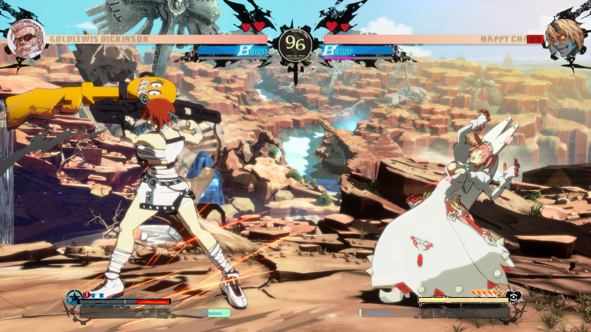 A.B.A Over Goldlewis Mod for GUILTY GEAR -STRIVE- | GGST Mods