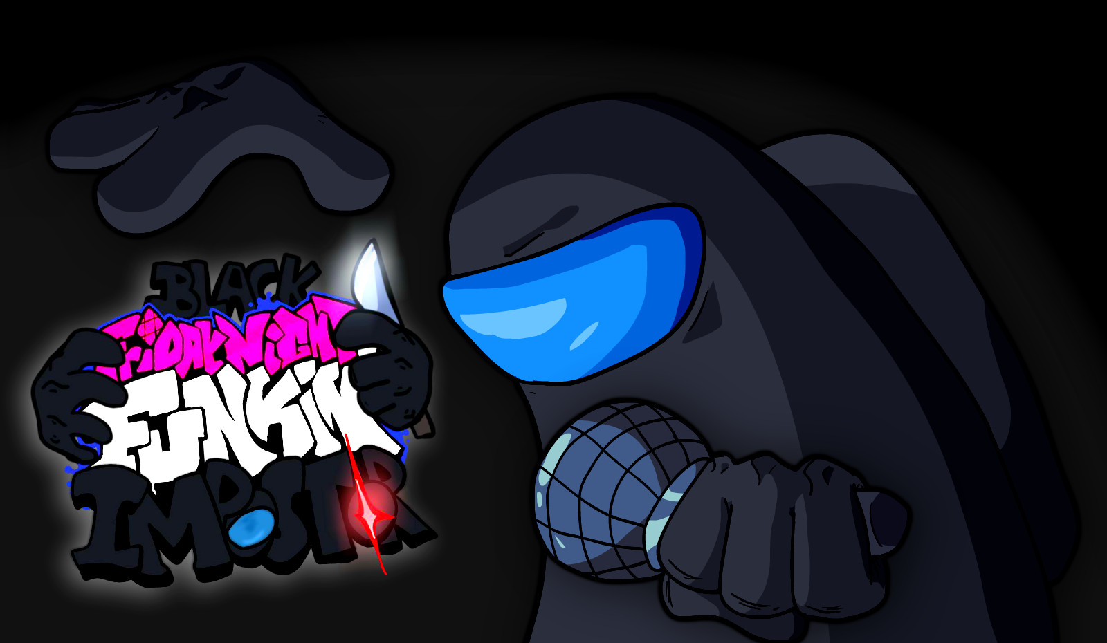 Friday Night Funkin' Vs Black Impostor Mod [Friday Night Funkin'] [Mods]