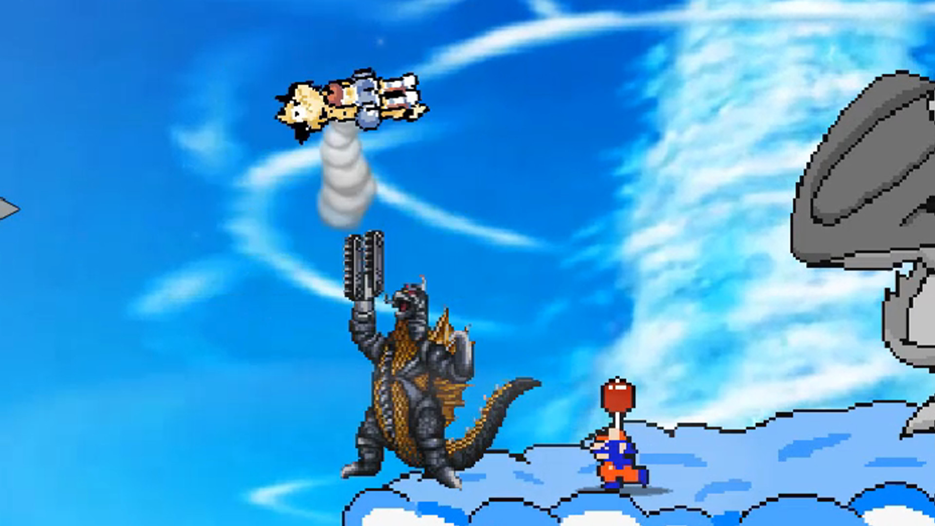 Gigan Rises Up! (Godzilla) (0.9.4a/CMC+) Mod for Super Smash Bros ...
