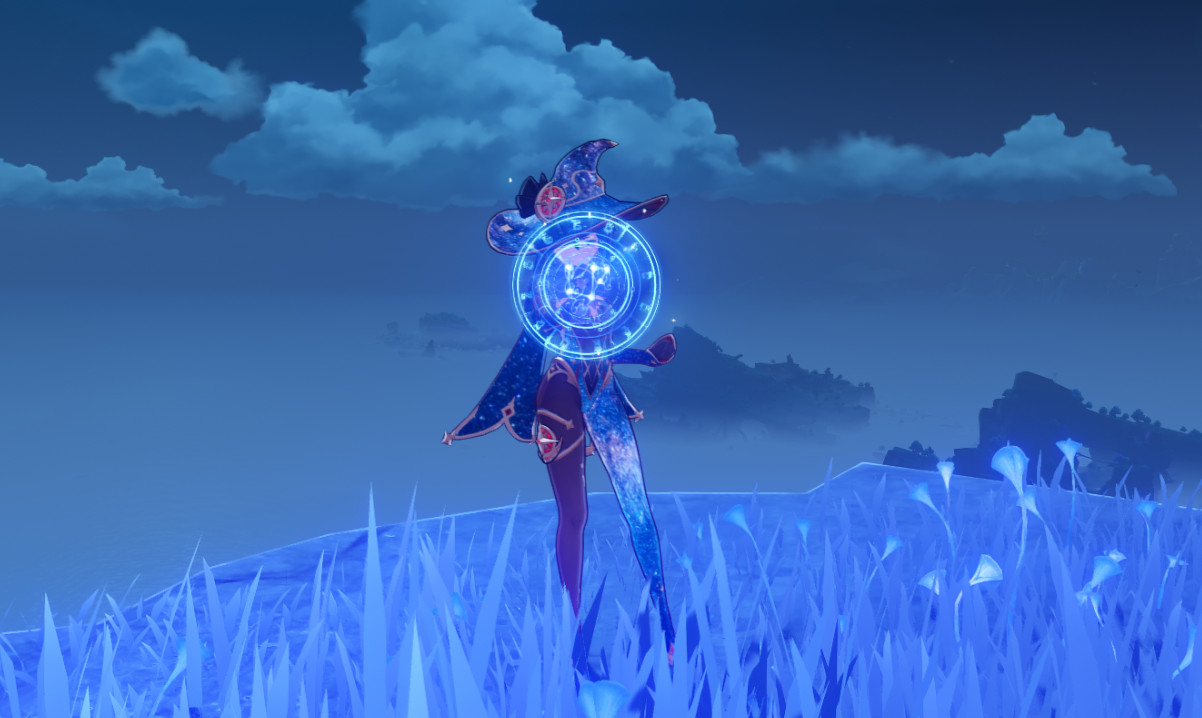 Space-themed Mona Mod for Genshin Impact | GI Mods