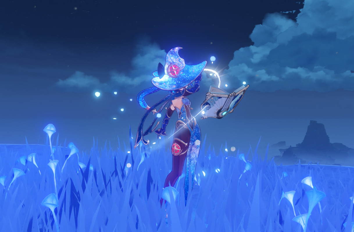 Space-themed Mona Mod for Genshin Impact | GI Mods