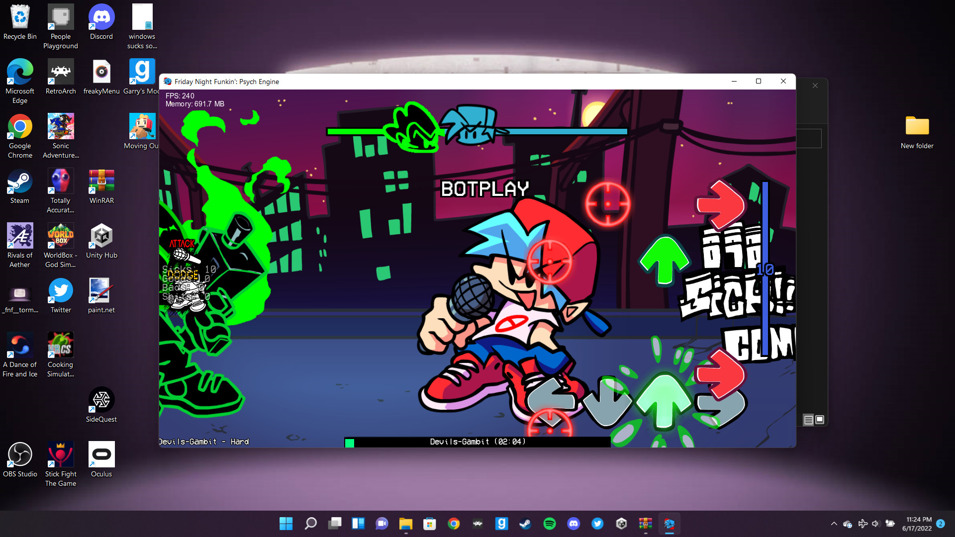 (CANCELED) FACING NIGHTMARES - An FNF Mod Mod for Friday Night Funkin ...