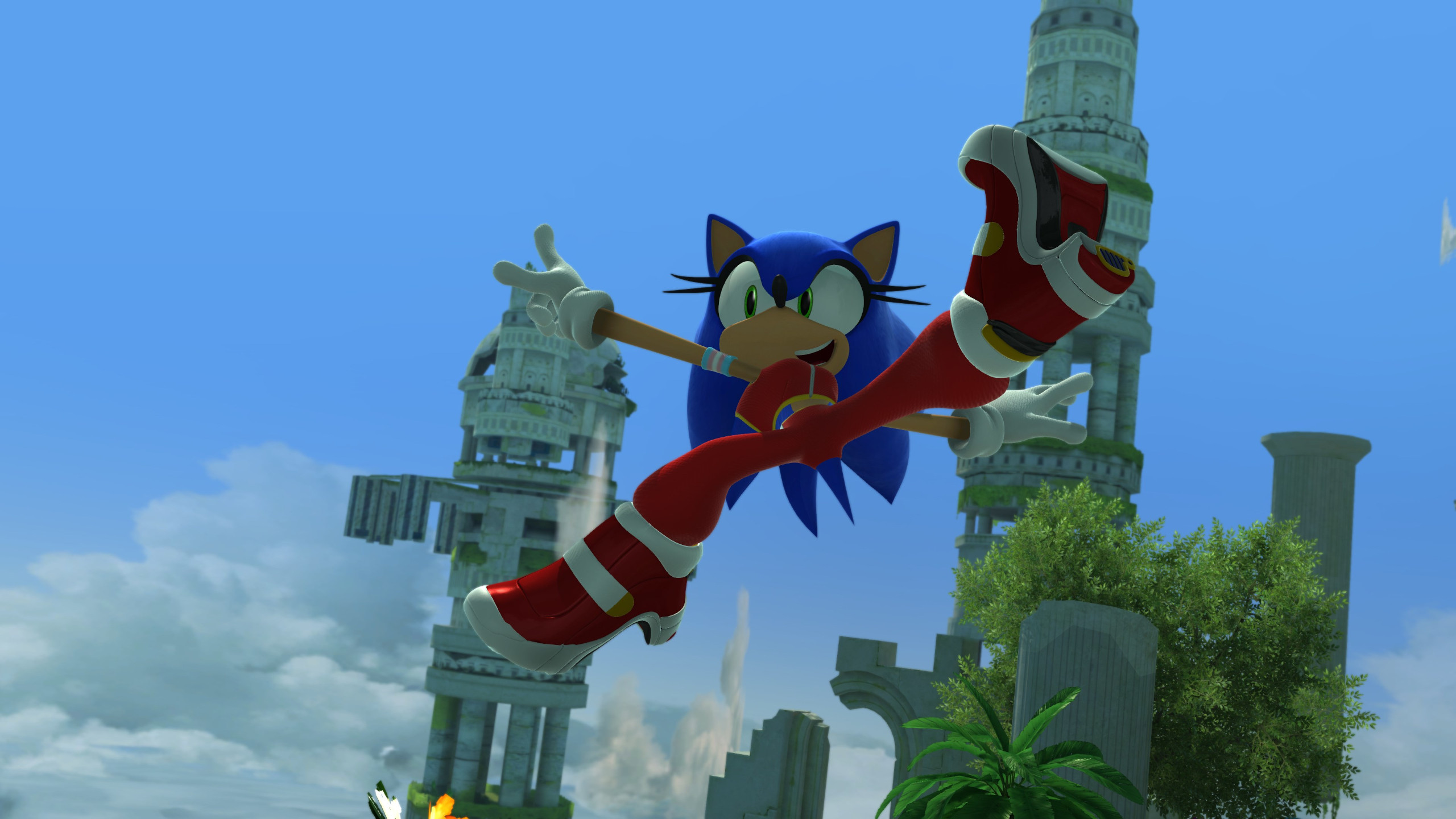 Trans Fem Sonic (Gameplay Demo) Mod for Sonic Generations (2011) | Gens ...