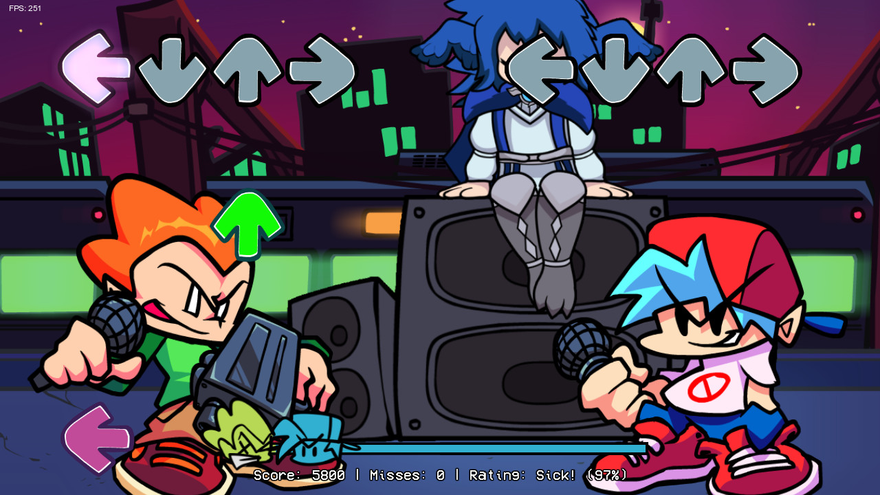 Meteion Over Girlfriend Mod for Friday Night Funkin' | FNF Mods