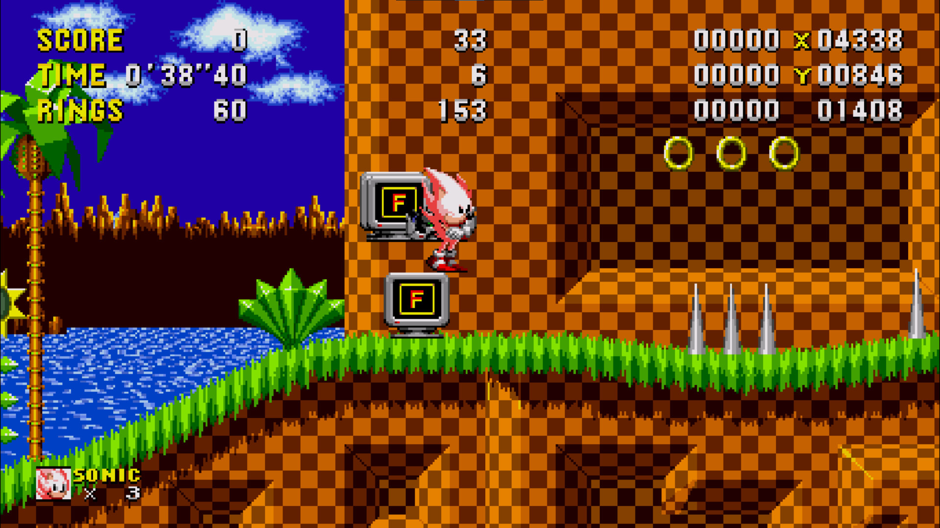 Burning / Fire Sonic Mod for Sonic the Hedgehog Forever | S1F Mods