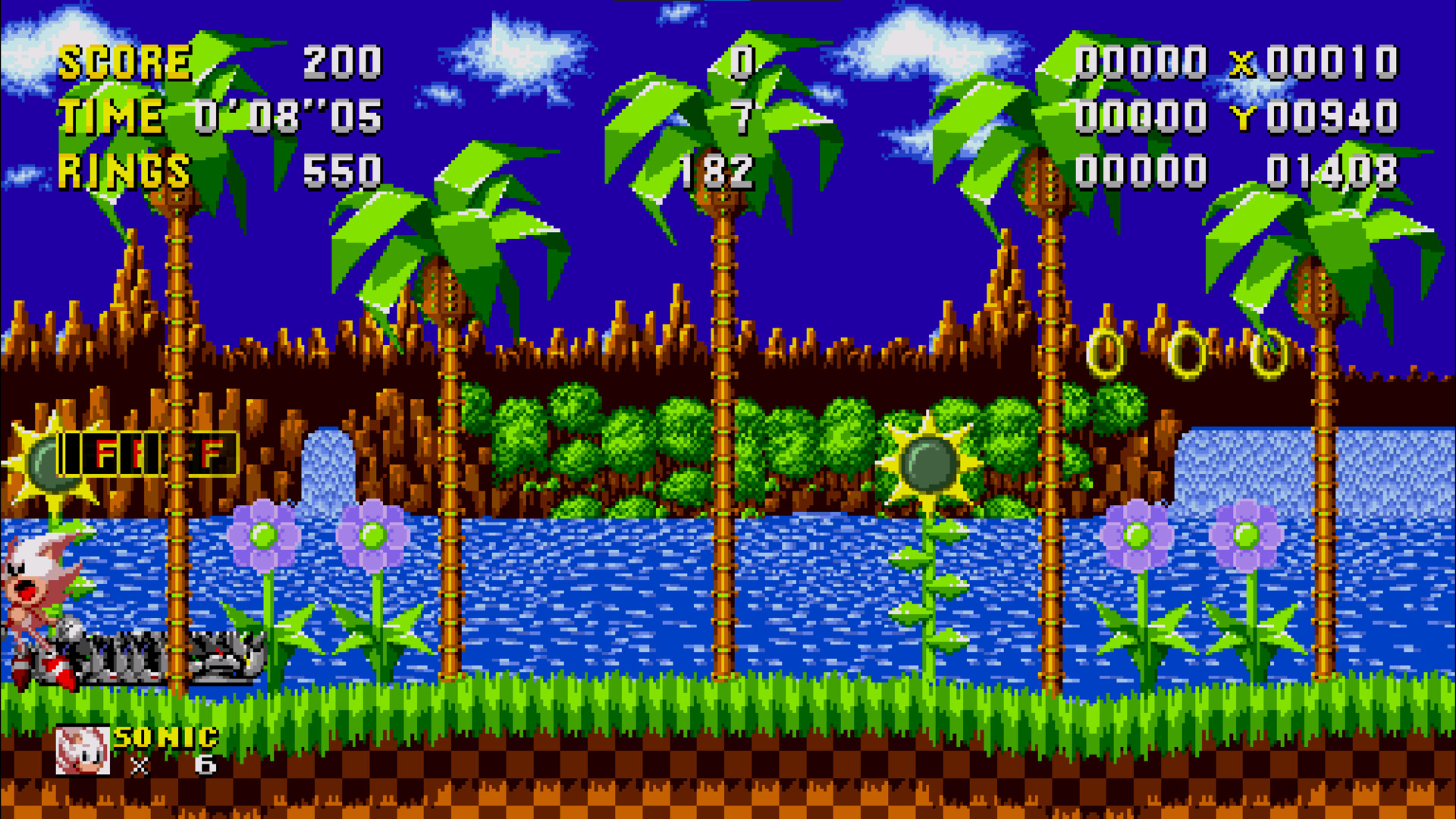 Burning / Fire Sonic Mod for Sonic the Hedgehog Forever | S1F Mods