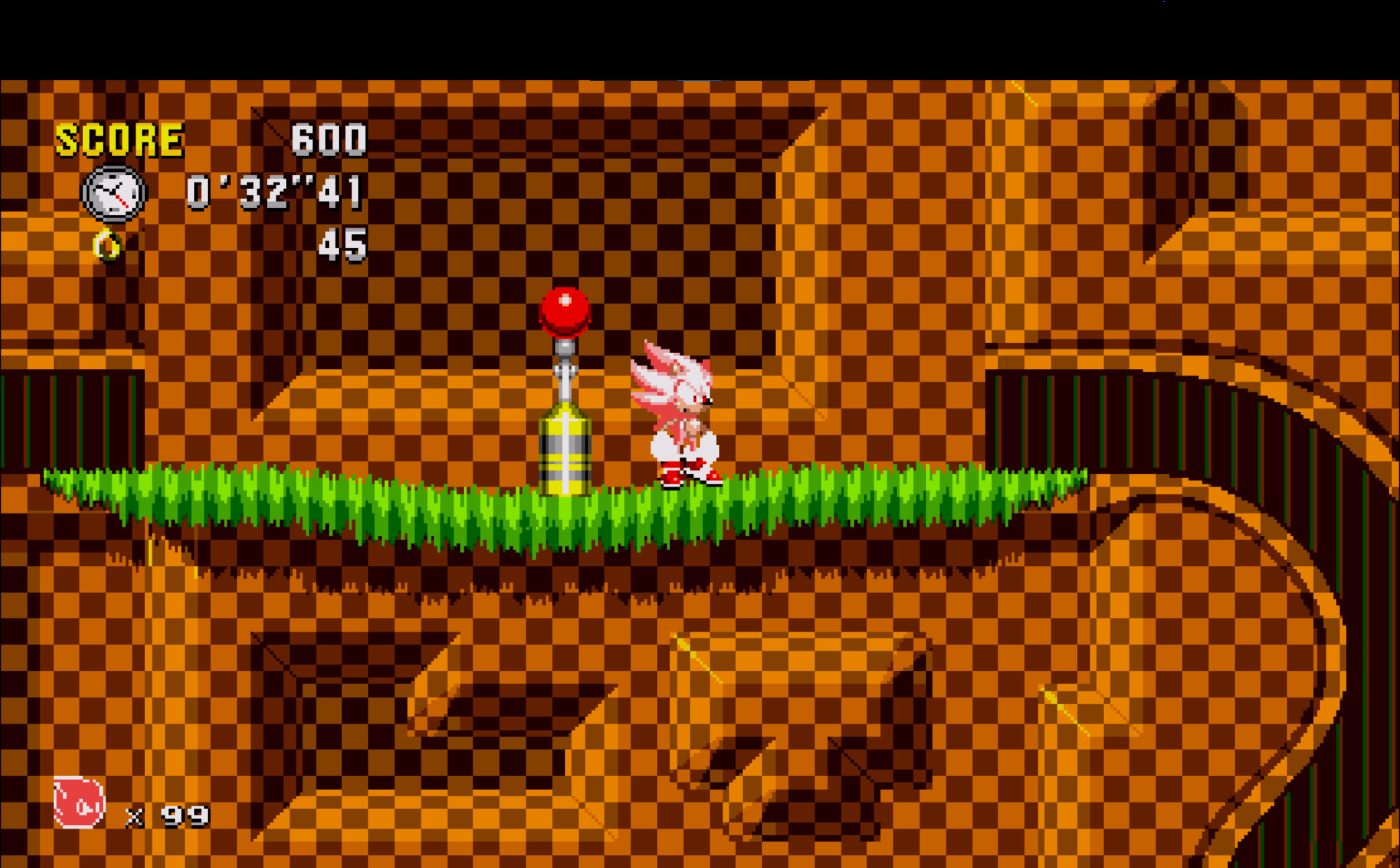 Burning / Fire Sonic Mod for Sonic the Hedgehog Forever | S1F Mods