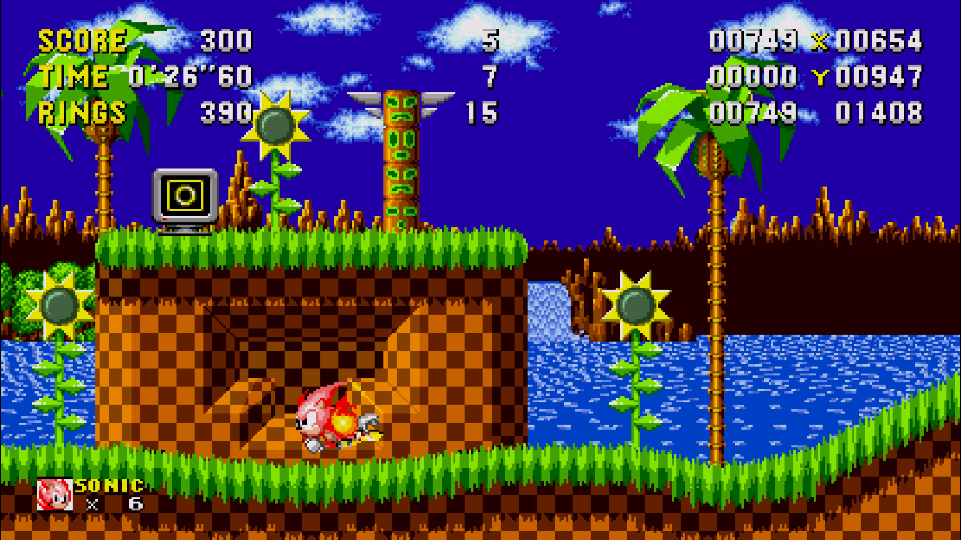 Burning / Fire Sonic Mod for Sonic the Hedgehog Forever | S1F Mods