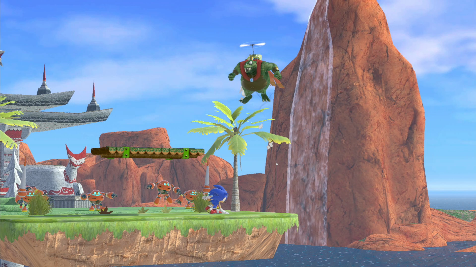 Seaside Ville Mod for Super Smash Bros. Ultimate | SSBU Mods