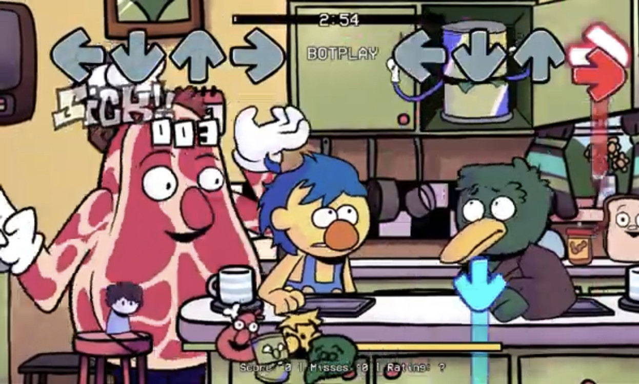 FNF X DHMIS Mod for Friday Night Funkin' | FNF Mods