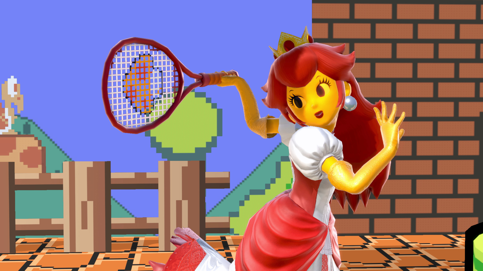 NES SMB1 Peach Mod for Super Smash Bros. Ultimate | SSBU Mods