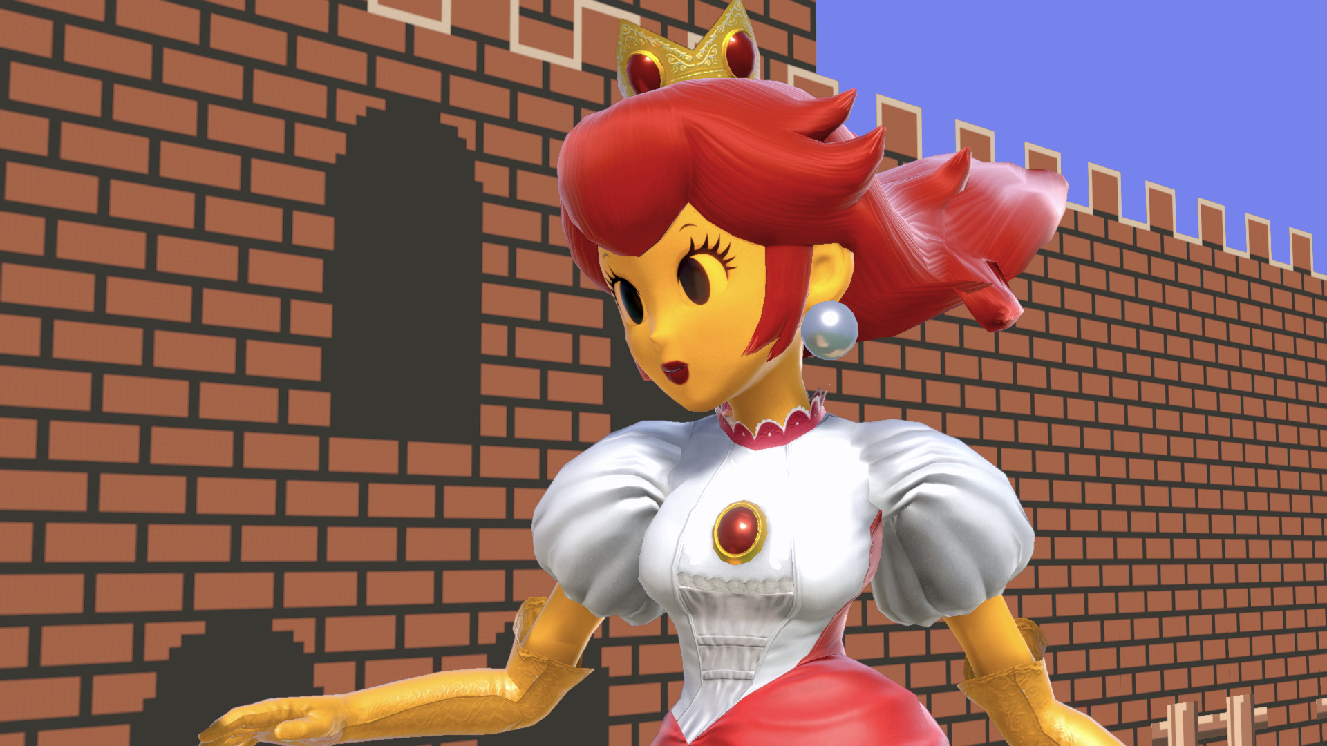 NES SMB1 Peach Mod for Super Smash Bros. Ultimate | SSBU Mods