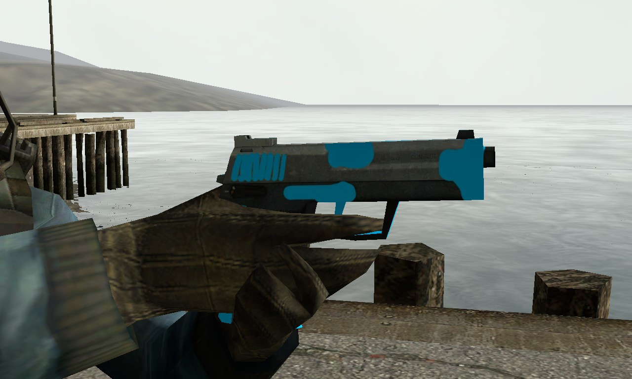 USP Blue Seas Mod for Counter-Strike: Source | CS:S Mods