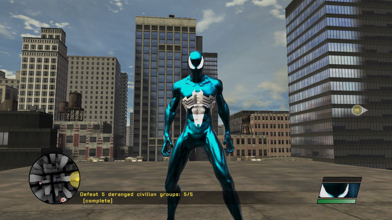 Secret Wars Symbiote Mod for Spider-Man: Web of Shadows | SM:WoS Mods