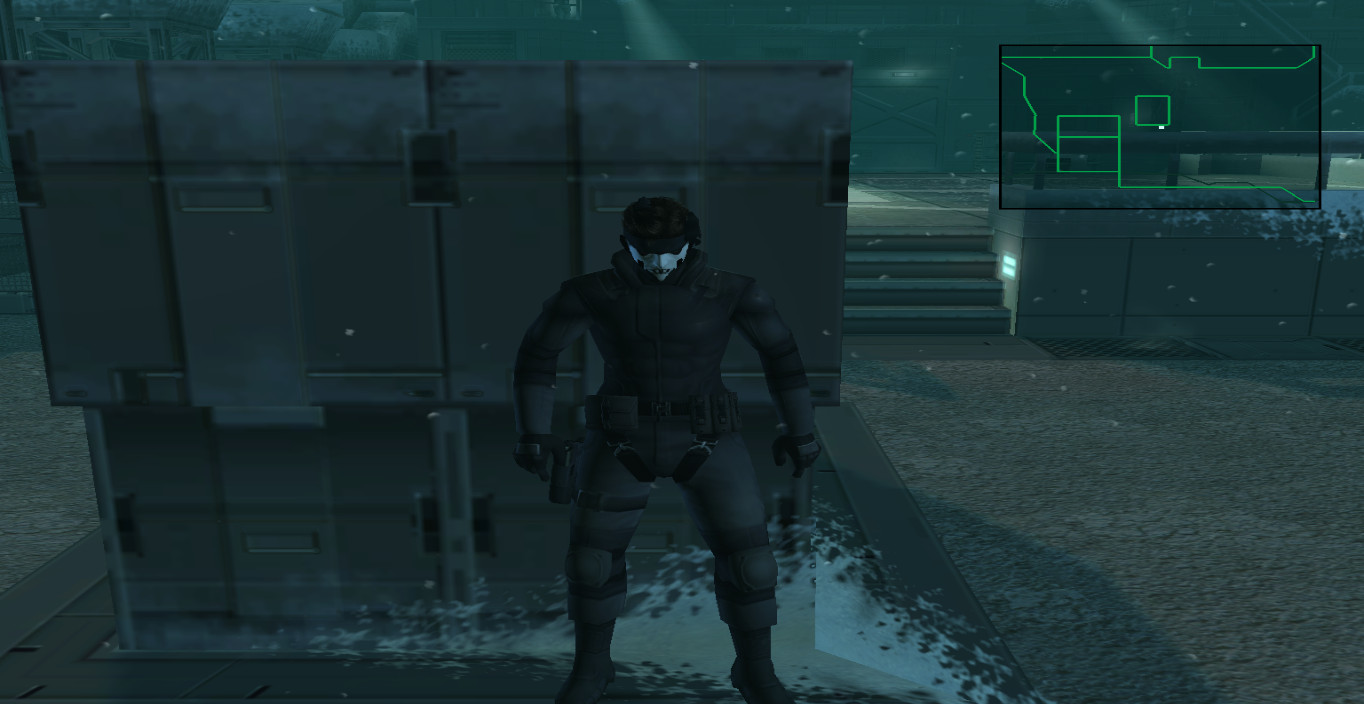 ZOMBIE Facepaint [Metal Gear Solid: The Twin Snakes] [Mods]