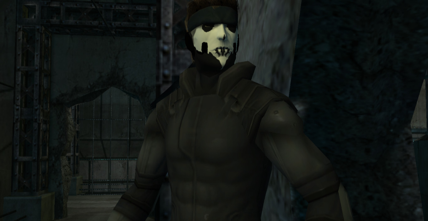 ZOMBIE Facepaint [Metal Gear Solid: The Twin Snakes] [Mods]