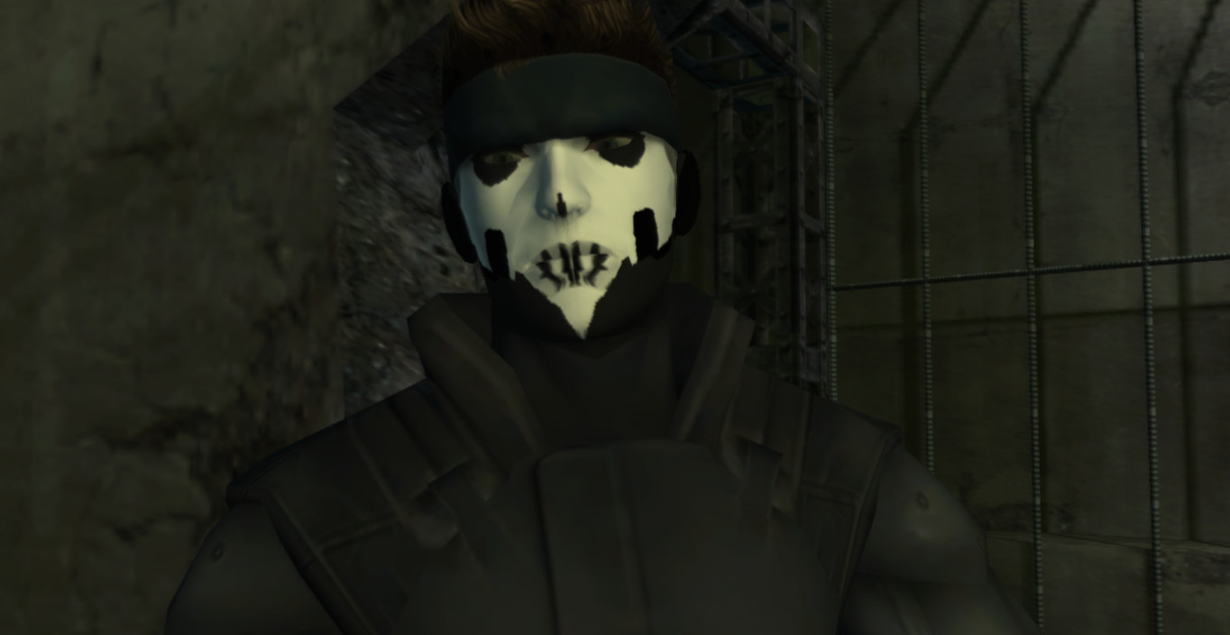 ZOMBIE Facepaint [Metal Gear Solid: The Twin Snakes] [Mods]