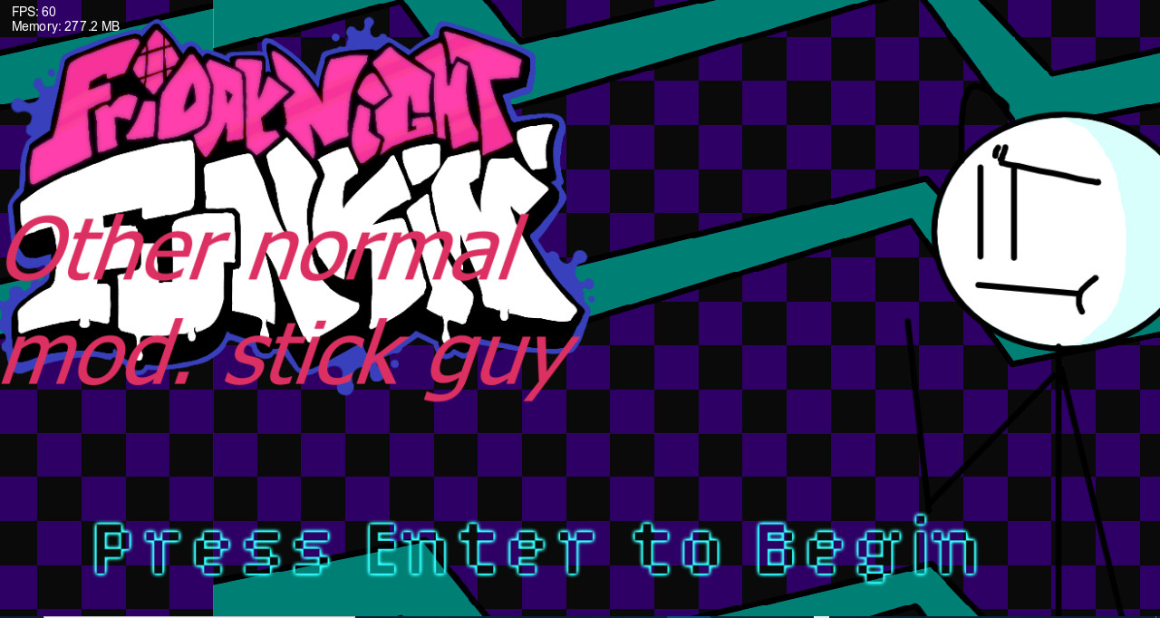 Fnf Other normal mod. Vs stick guy V2 UPDATE! [Friday Night Funkin'] [Mods]