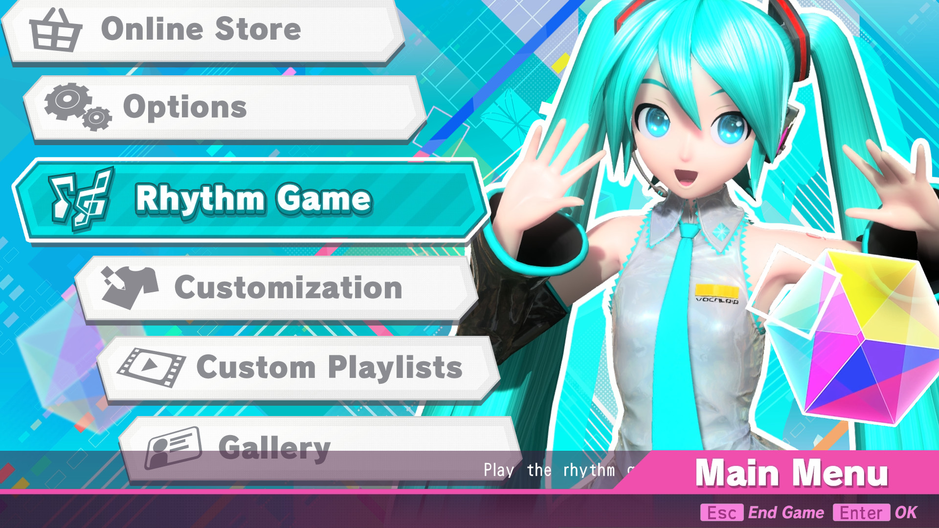 Miku Menu Replace Mod for Hatsune Miku: Project DIVA Mega Mix+ ...