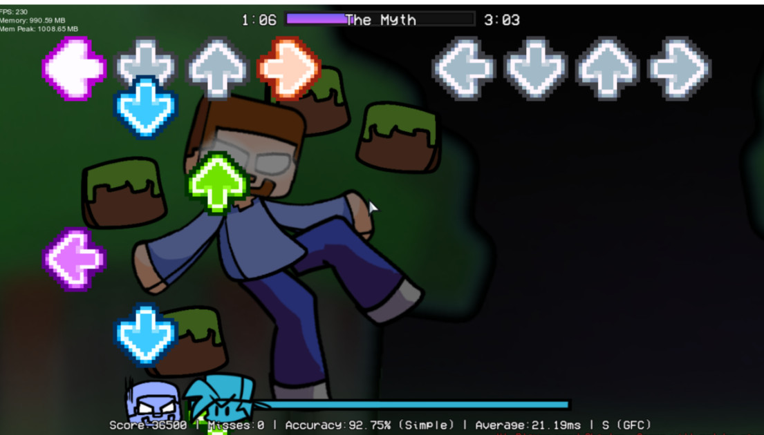 fnf horror Hussle demo [Friday Night Funkin'] [Mods]