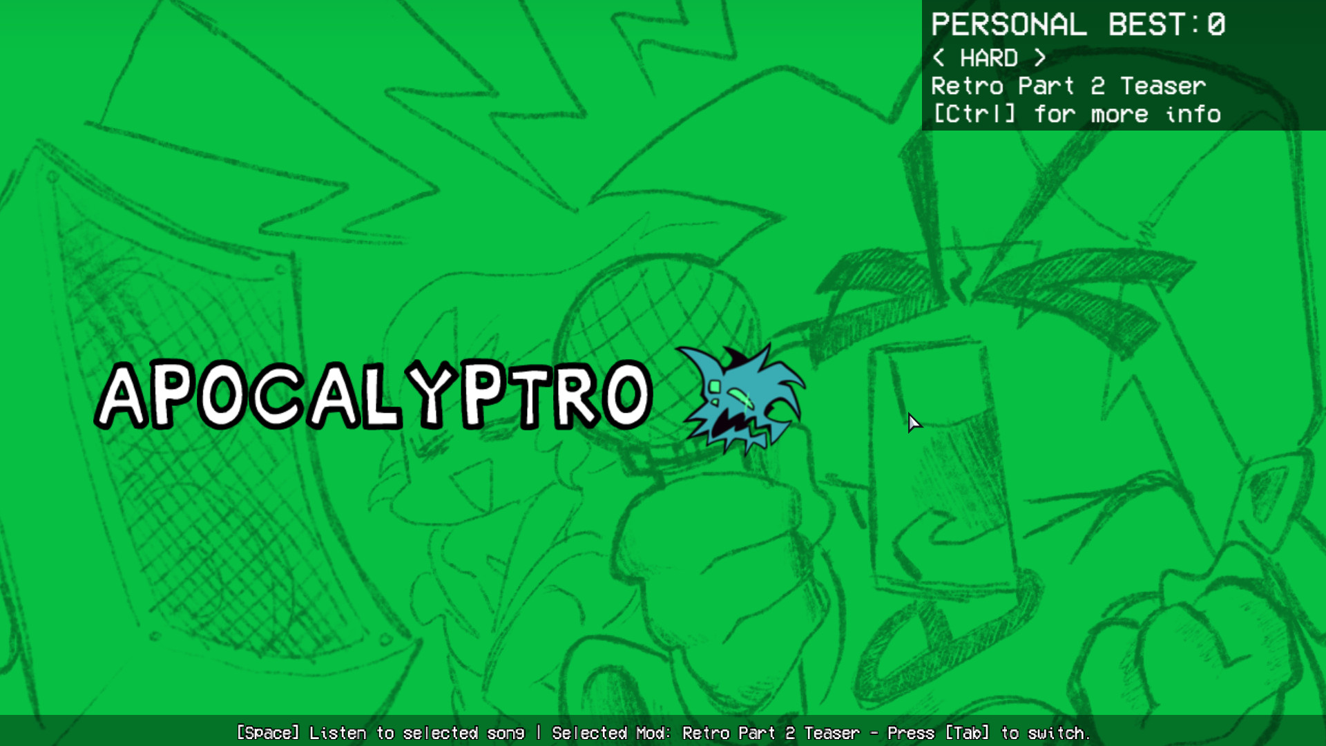 RetroSpecter Part 2 - Apocalyptro Teaser Mod for Friday Night Funkin ...