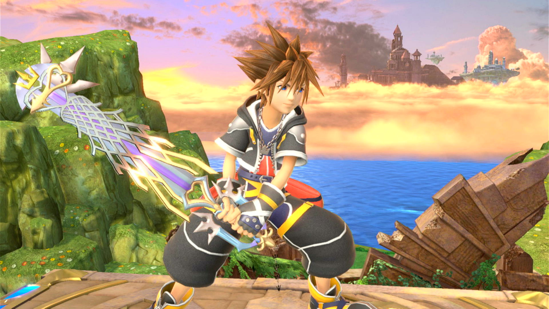 KH2 + KH3 Hair with Ultima Weapons Mod for Super Smash Bros. Ultimate ...