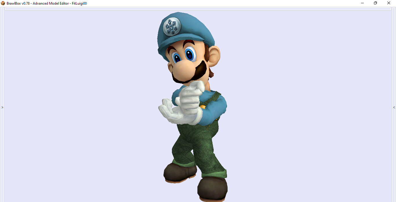 Ice Luigi (Brawl) Mod for Super Smash Bros. Brawl | Brawl Mods